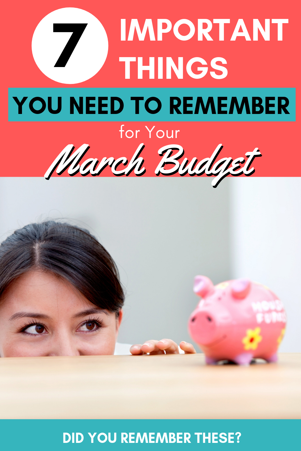 7 Important Things You Need To Remember For Your March Budget - Smart ...